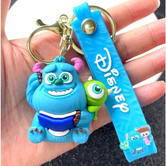 Disney | Accessories | Disney Monsters Inc Sully Mike Wazowski Keychain ...